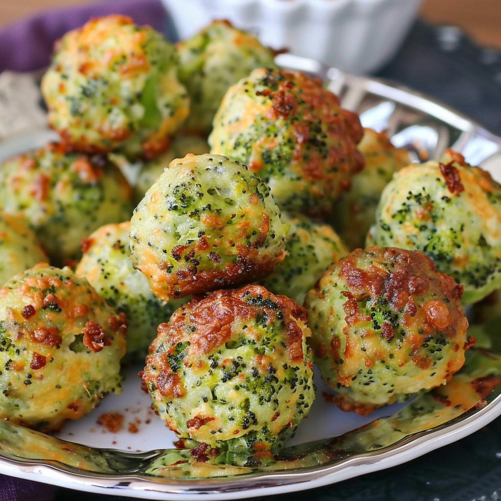 Baked Broccoli Cheese Balls – VLiet.me