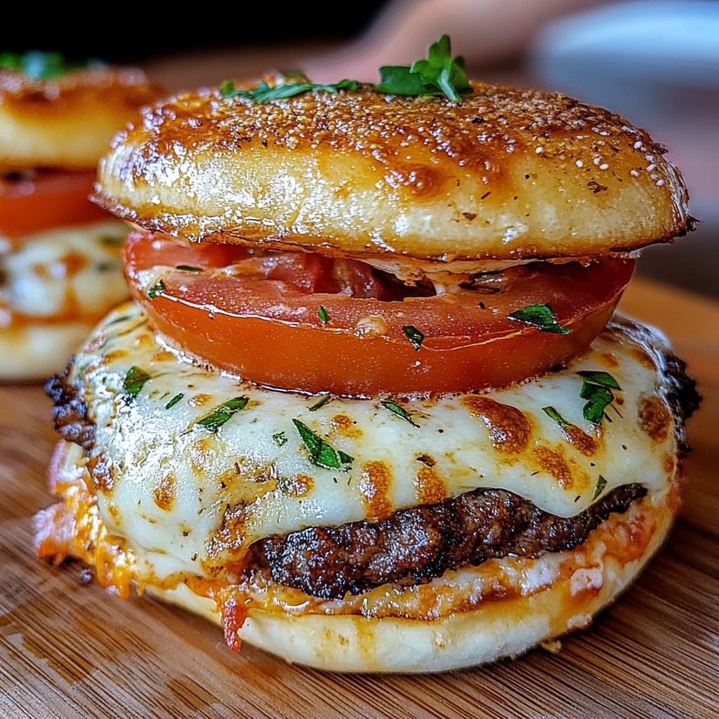 Mini Pizza Burger – VLiet.me Mini Pizza Burger – VLiet.me