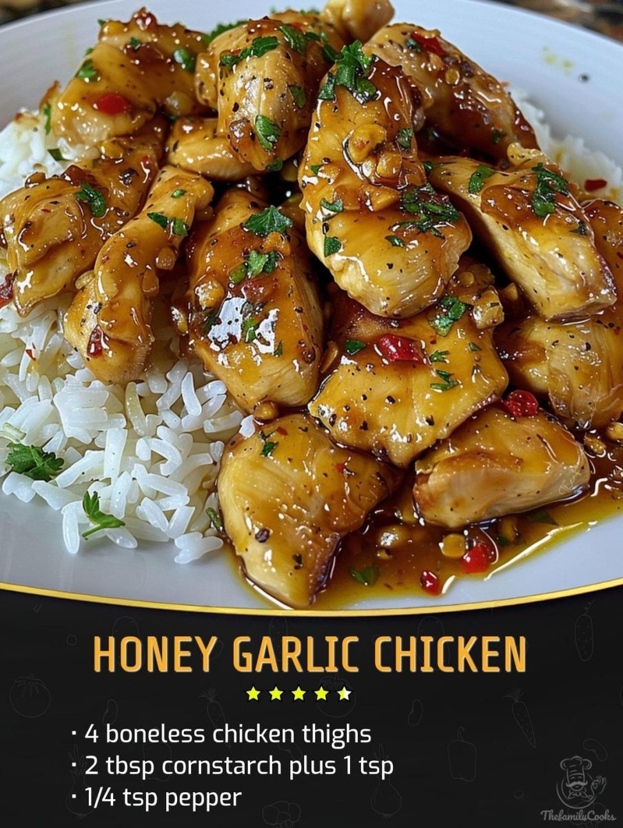 HONEY GARLIC CHICKEN – VLiet.me