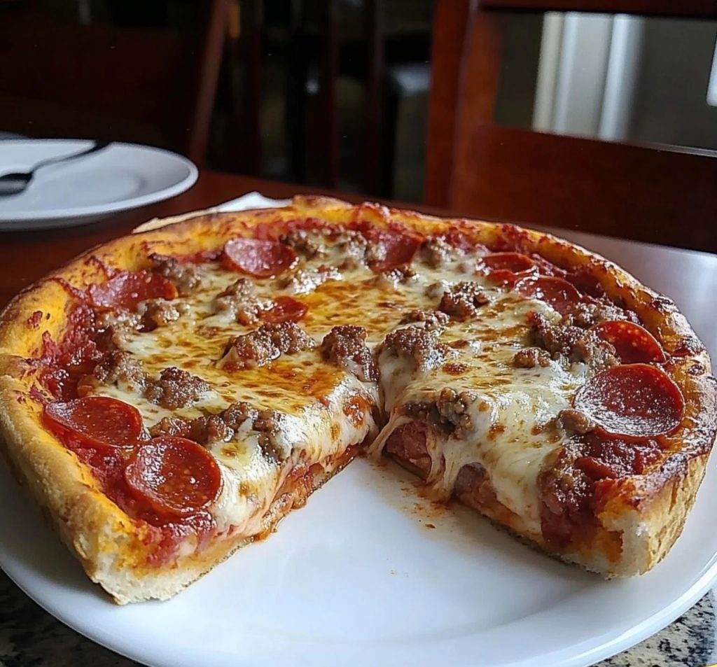 CHICAGO STYLE DEEP DISH PIZZA – VLiet.me