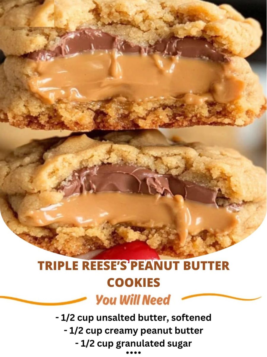 Triple Reese’s Peanut Butter Cookies – VLiet.me